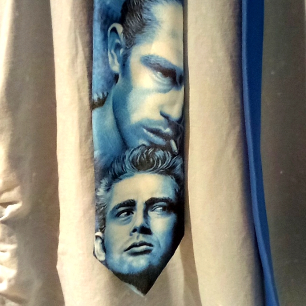 Vintage Ralph Marlin James Dean Necktie - Gem